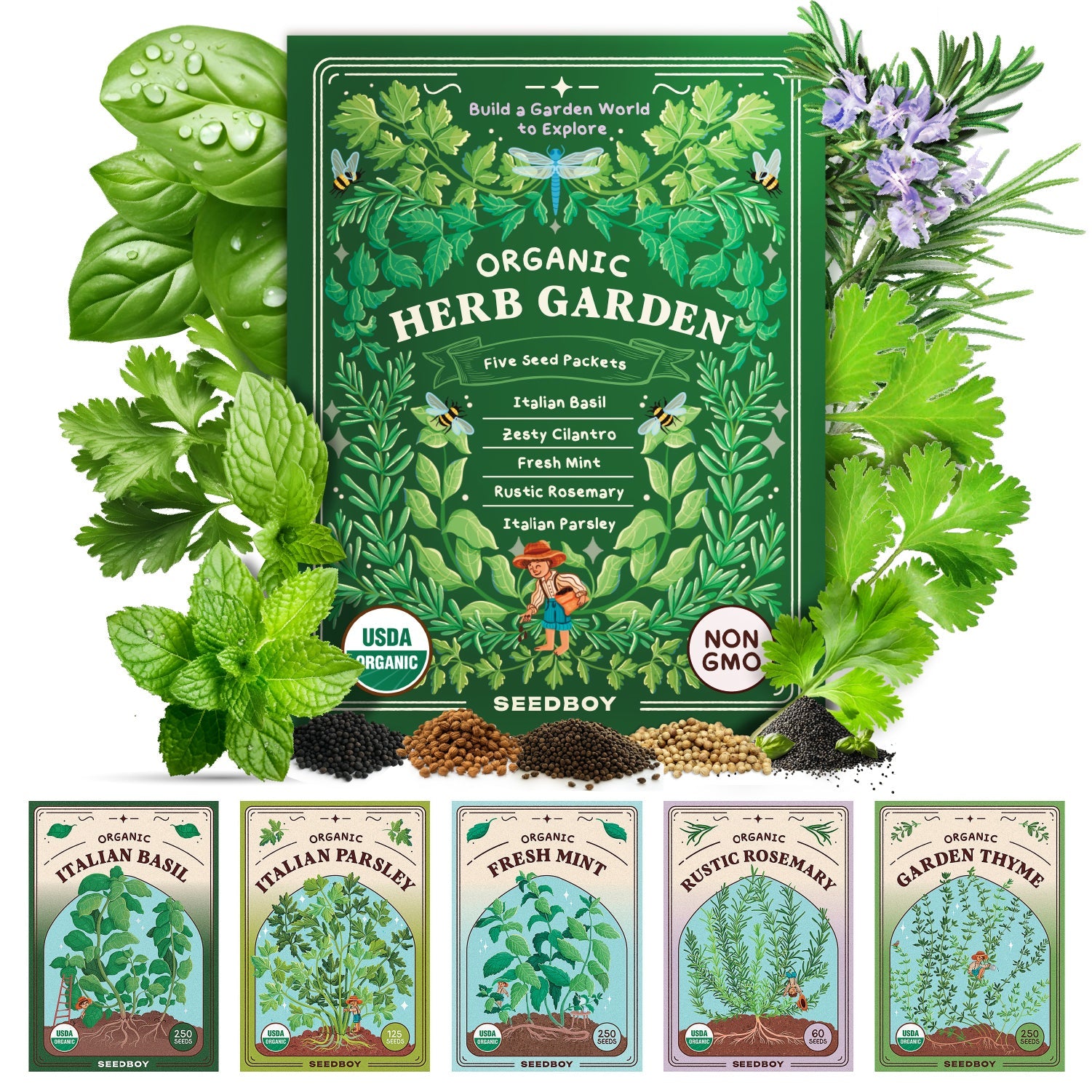 Organic Seed Packets – Seedboy